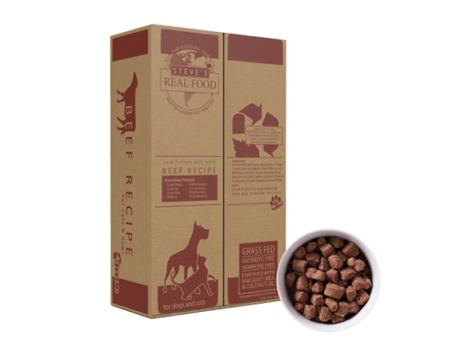 Frozen Raw Beef Dog Food | Most Popular | Steve's Real Food