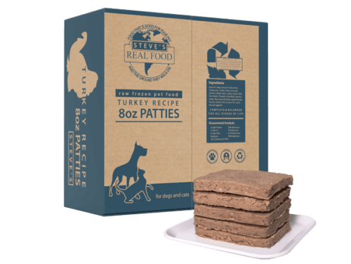 Frozen Raw Pet Food Turkey Recipe | Steve's Real Food