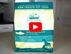 Frozen Raw Dog Food White Fish Recipe | Steve's Real Food